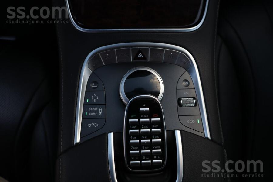 Mercedes-Benz S 350 2014 in Riga, with an engine capacity of 3.00 L and mileage of 288 thousand km for 15550 €, photo 33 on AUTOMOTO.COM.LV