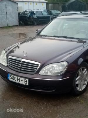 Violets Mercedes-Benz S 350 2002 Tallina, ar dzinēja tilpumu 0.18 L un nobraukumu 0 tūkst. km par 2000 €, foto  vietnē AUTOMOTO.COM.LV
