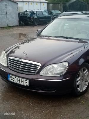 Violets Mercedes-Benz S 350 2002 Tallina, ar dzinēja tilpumu 0.18 L un nobraukumu 0 tūkst. km par 2000 €, foto 5 vietnē AUTOMOTO.COM.LV