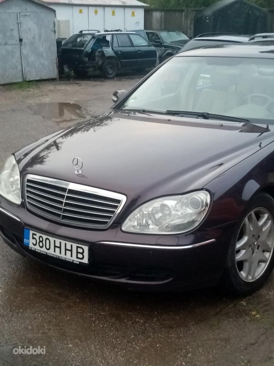 Violets Mercedes-Benz S 350 2002 Tallina, ar dzinēja tilpumu 0.18 L un nobraukumu 0 tūkst. km par 2000 €, foto 5 vietnē AUTOMOTO.COM.LV