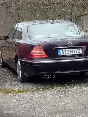 Violets Mercedes-Benz S 350 2002 Tallina, ar dzinēja tilpumu 0.18 L un nobraukumu 0 tūkst. km par 2000 €, foto 6 vietnē AUTOMOTO.COM.LV