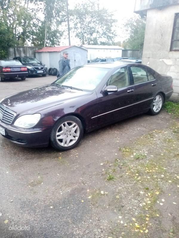 Фиолетовый Мерседес С 350 2002 в Таллин, объемом двигателя 0.18 л и пробегом 0 тыс. км за 2000 €, фото 6 на AUTOMOTO.COM.LV