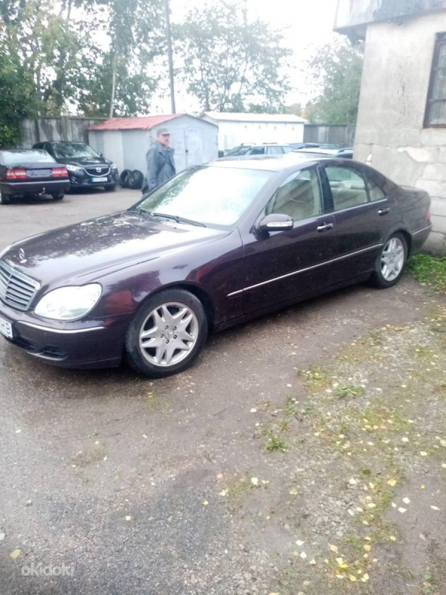 Violets Mercedes-Benz S 350 2002 Tallina, ar dzinēja tilpumu 0.18 L un nobraukumu 0 tūkst. km par 2000 €, foto 7 vietnē AUTOMOTO.COM.LV