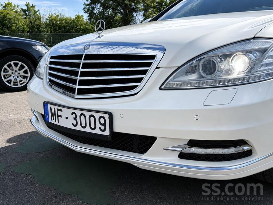 Balts Mercedes-Benz S 350 2009 Rīga, ar dzinēja tilpumu 3.00 L un nobraukumu 258 tūkst. km par 10990 €, foto 13 vietnē AUTOMOTO.COM.LV