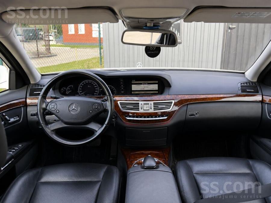 Balts Mercedes-Benz S 350 2009 Rīga, ar dzinēja tilpumu 3.00 L un nobraukumu 258 tūkst. km par 10990 €, foto 15 vietnē AUTOMOTO.COM.LV
