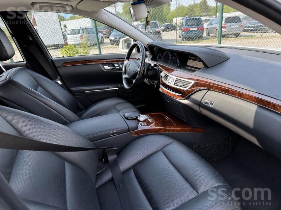 Balts Mercedes-Benz S 350 2009 Rīga, ar dzinēja tilpumu 3.00 L un nobraukumu 258 tūkst. km par 10990 €, foto 16 vietnē AUTOMOTO.COM.LV