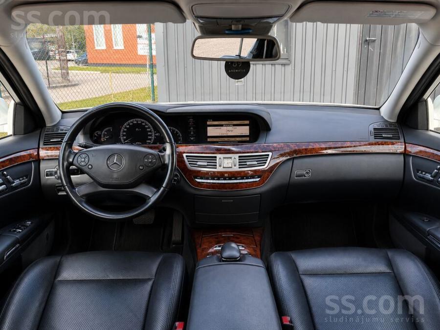Balts Mercedes-Benz S 350 2009 Rīga, ar dzinēja tilpumu 3.00 L un nobraukumu 258 tūkst. km par 10990 €, foto 17 vietnē AUTOMOTO.COM.LV