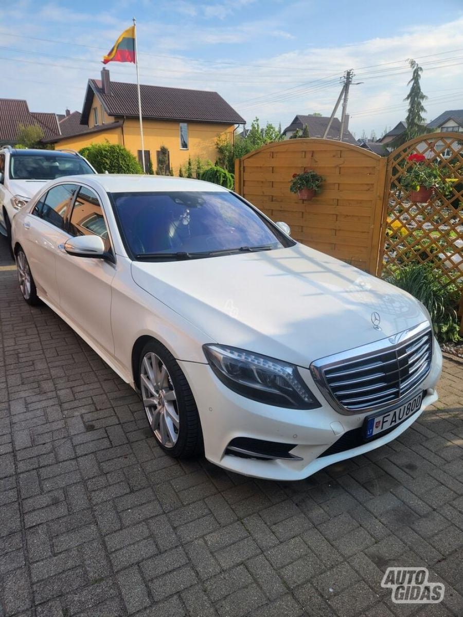 Balts Mercedes-Benz S 350 2013 Tauragė, ar dzinēja tilpumu 2.90 L un nobraukumu 285 tūkst. km par 23000 €, foto 1 vietnē AUTOMOTO.COM.LV