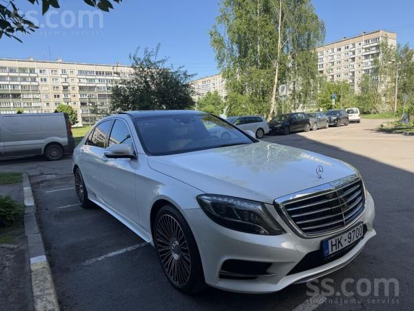 Balts Mercedes-Benz S 350 2014 Rīga, ar dzinēja tilpumu 3.00 L un nobraukumu 192 tūkst. km par 27500 €, foto 2 vietnē AUTOMOTO.COM.LV