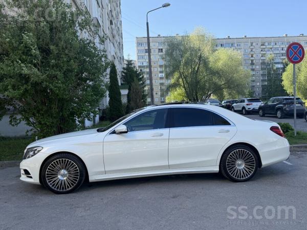 Balts Mercedes-Benz S 350 2014 Rīga, ar dzinēja tilpumu 3.00 L un nobraukumu 192 tūkst. km par 27500 €, foto 4 vietnē AUTOMOTO.COM.LV