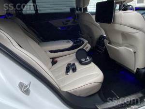 White Mercedes-Benz S 350 2014 in Riga, with an engine capacity of 3.00 L and mileage of 192 thousand km for 27500 €, photo 8 on AUTOMOTO.COM.LV