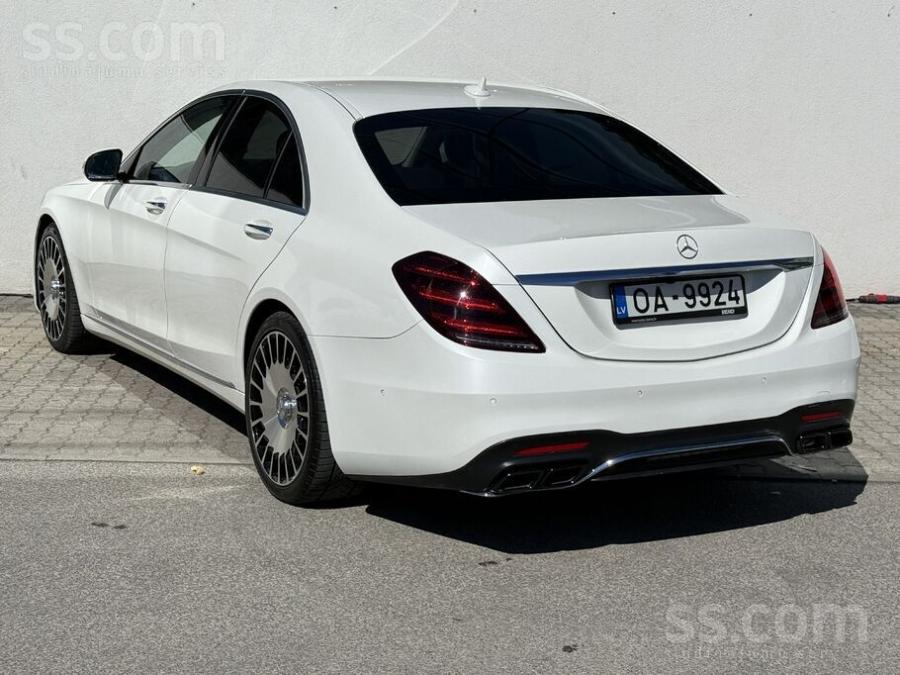 Balts Mercedes-Benz S 350 2014 Rīga, ar dzinēja tilpumu 3.00 L un nobraukumu 0 tūkst. km par 22450 €, foto 5 vietnē AUTOMOTO.COM.LV