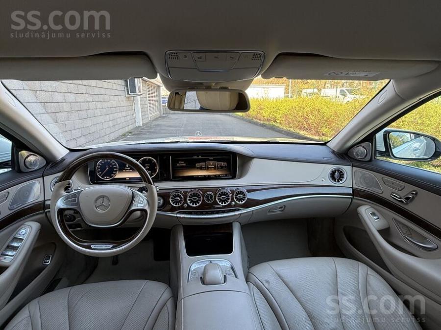 Balts Mercedes-Benz S 350 2014 Rīga, ar dzinēja tilpumu 3.00 L un nobraukumu 0 tūkst. km par 22450 €, foto 7 vietnē AUTOMOTO.COM.LV