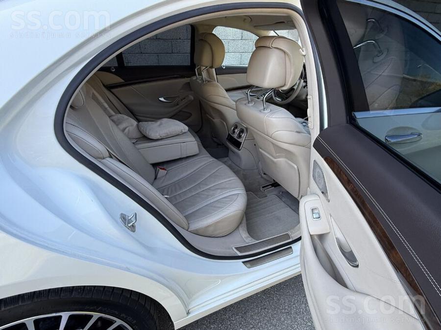 Balts Mercedes-Benz S 350 2014 Rīga, ar dzinēja tilpumu 3.00 L un nobraukumu 0 tūkst. km par 22450 €, foto 10 vietnē AUTOMOTO.COM.LV