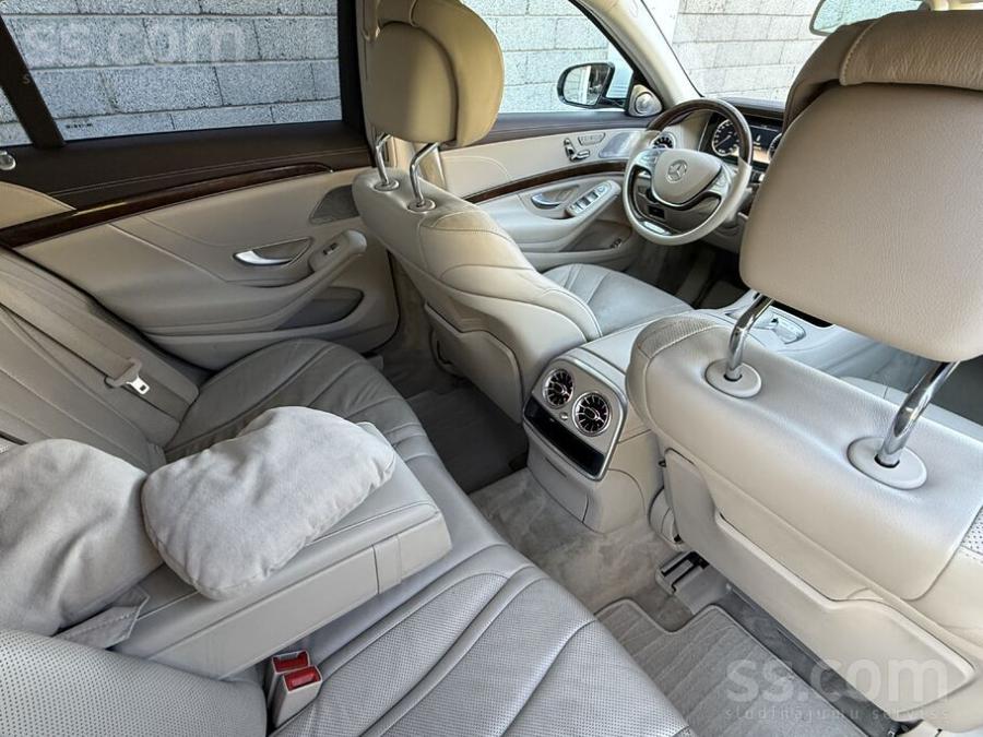 Balts Mercedes-Benz S 350 2014 Rīga, ar dzinēja tilpumu 3.00 L un nobraukumu 0 tūkst. km par 22450 €, foto 11 vietnē AUTOMOTO.COM.LV