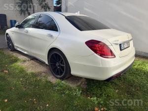 Balts Mercedes-Benz S 350 2014 Rīga, ar dzinēja tilpumu 3.00 L un nobraukumu 235 tūkst. km par 29000 €, foto 5 vietnē AUTOMOTO.COM.LV
