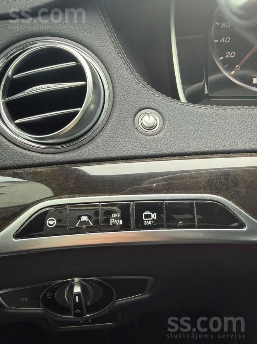 Balts Mercedes-Benz S 350 2014 Rīga, ar dzinēja tilpumu 3.00 L un nobraukumu 235 tūkst. km par 29000 €, foto 10 vietnē AUTOMOTO.COM.LV