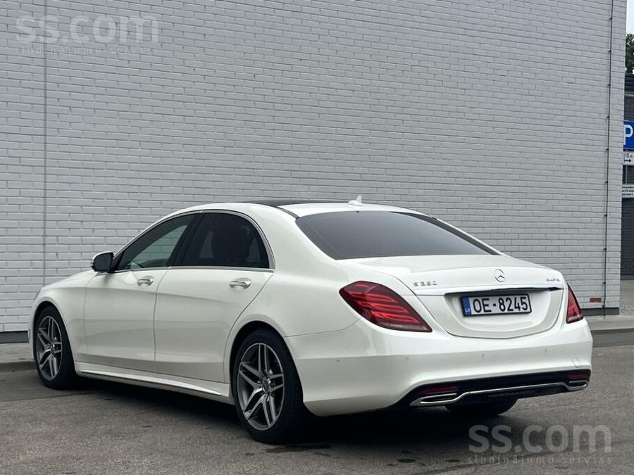 Balts Mercedes-Benz S 350 2015 Rīga, ar dzinēja tilpumu 3.00 L un nobraukumu 207 tūkst. km par 26900 €, foto 5 vietnē AUTOMOTO.COM.LV