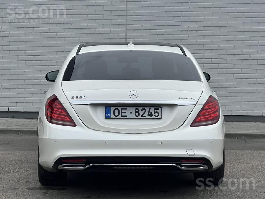 Balts Mercedes-Benz S 350 2015 Rīga, ar dzinēja tilpumu 3.00 L un nobraukumu 207 tūkst. km par 26900 €, foto 6 vietnē AUTOMOTO.COM.LV