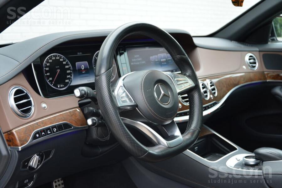 Balts Mercedes-Benz S 350 2015 Rīga, ar dzinēja tilpumu 3.00 L un nobraukumu 207 tūkst. km par 26900 €, foto 7 vietnē AUTOMOTO.COM.LV