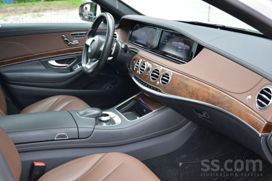 Balts Mercedes-Benz S 350 2015 Rīga, ar dzinēja tilpumu 3.00 L un nobraukumu 207 tūkst. km par 26900 €, foto 8 vietnē AUTOMOTO.COM.LV