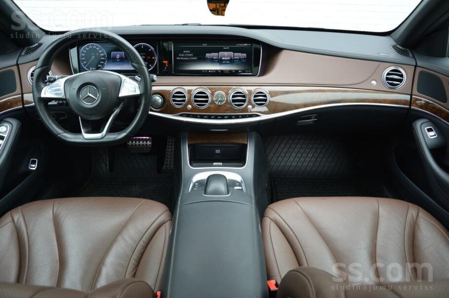 Balts Mercedes-Benz S 350 2015 Rīga, ar dzinēja tilpumu 3.00 L un nobraukumu 207 tūkst. km par 26900 €, foto 10 vietnē AUTOMOTO.COM.LV