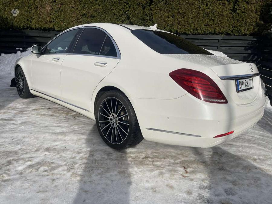 Balts Mercedes-Benz S 350 2015 Tauragė, ar dzinēja tilpumu 2.99 L un nobraukumu 161 tūkst. km par 27500 €, foto 1 vietnē AUTOMOTO.COM.LV