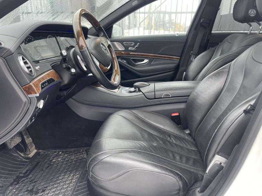 Balts Mercedes-Benz S 350 2015 Tauragė, ar dzinēja tilpumu 2.99 L un nobraukumu 161 tūkst. km par 27500 €, foto 23 vietnē AUTOMOTO.COM.LV