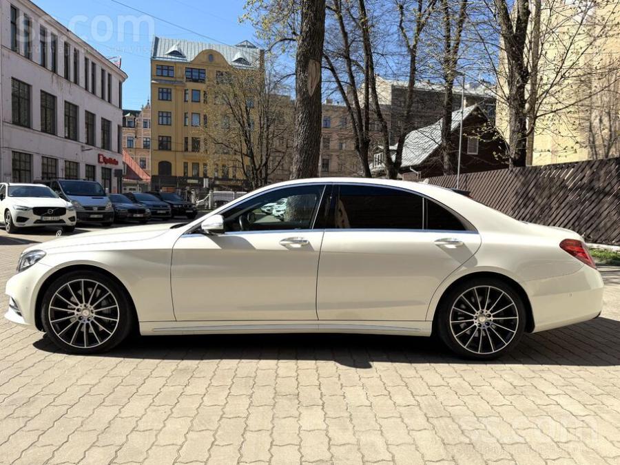 Balts Mercedes-Benz S 350 2015 Rīga, ar dzinēja tilpumu 3.00 L un nobraukumu 107 tūkst. km par 29950 €, foto 7 vietnē AUTOMOTO.COM.LV