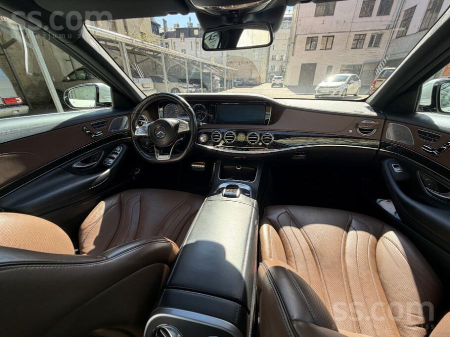 Balts Mercedes-Benz S 350 2015 Rīga, ar dzinēja tilpumu 3.00 L un nobraukumu 107 tūkst. km par 29950 €, foto 8 vietnē AUTOMOTO.COM.LV