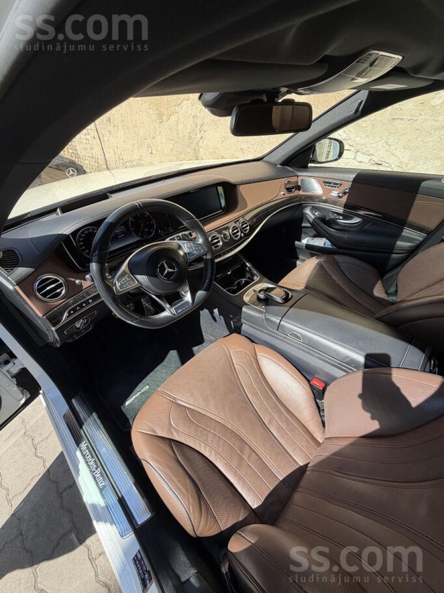 Balts Mercedes-Benz S 350 2015 Rīga, ar dzinēja tilpumu 3.00 L un nobraukumu 107 tūkst. km par 29950 €, foto 9 vietnē AUTOMOTO.COM.LV