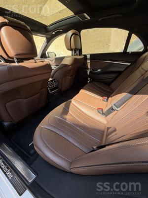 Balts Mercedes-Benz S 350 2015 Rīga, ar dzinēja tilpumu 3.00 L un nobraukumu 107 tūkst. km par 29950 €, foto 10 vietnē AUTOMOTO.COM.LV
