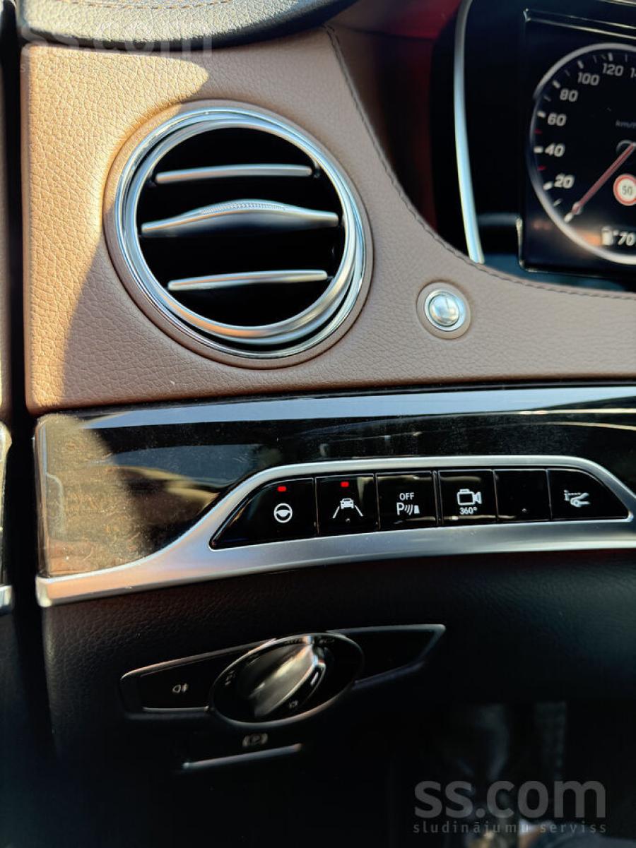 Balts Mercedes-Benz S 350 2015 Rīga, ar dzinēja tilpumu 3.00 L un nobraukumu 107 tūkst. km par 29950 €, foto 11 vietnē AUTOMOTO.COM.LV