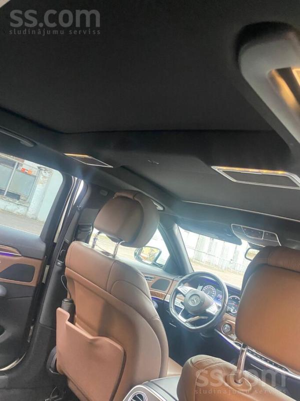 White Mercedes-Benz S 350 2015 in Riga, with an engine capacity of 3.00 L and mileage of 230 thousand km for 26900 €, photo 10 on AUTOMOTO.COM.LV