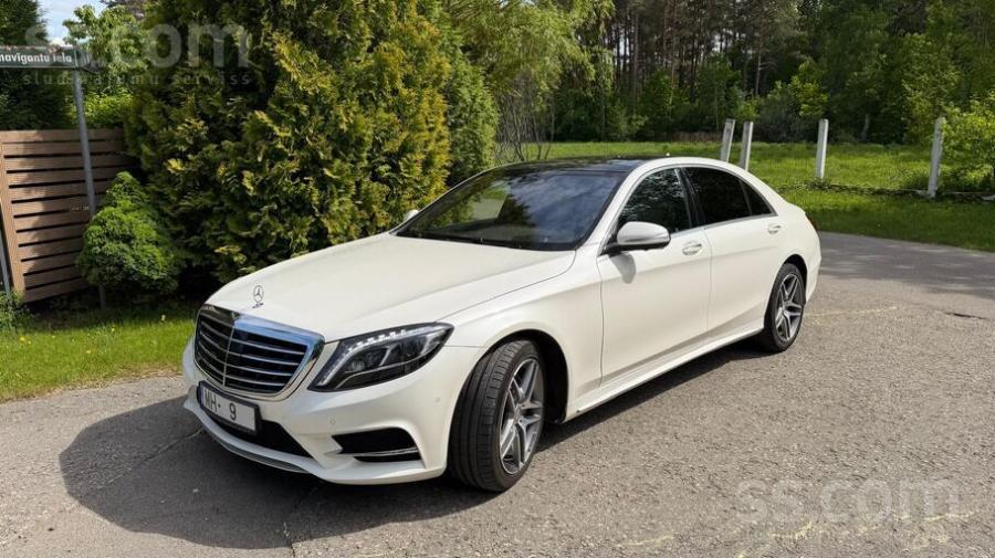 Белый Мерседес С 350 2015 в Рига, объемом двигателя 3.00 л и пробегом 257 тыс. км за 23950 €, фото 5 на AUTOMOTO.COM.LV