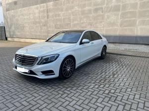 White Mercedes-Benz S 350 2015 in Vilnius, with an engine capacity of 0.00 L and mileage of 300 thousand km for 27000 €, photo 3 on AUTOMOTO.COM.LV