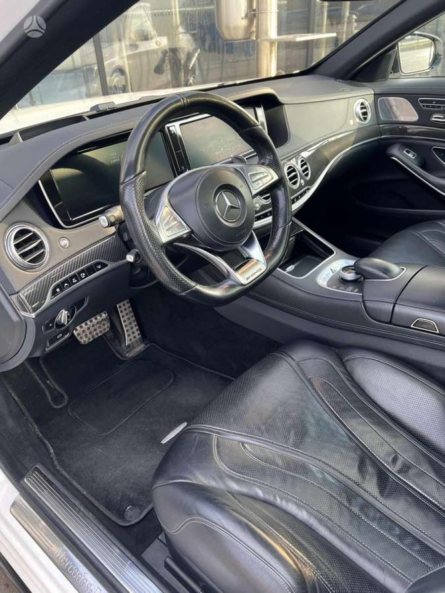 White Mercedes-Benz S 350 2015 in Vilnius, with an engine capacity of 0.00 L and mileage of 300 thousand km for 27000 €, photo 4 on AUTOMOTO.COM.LV