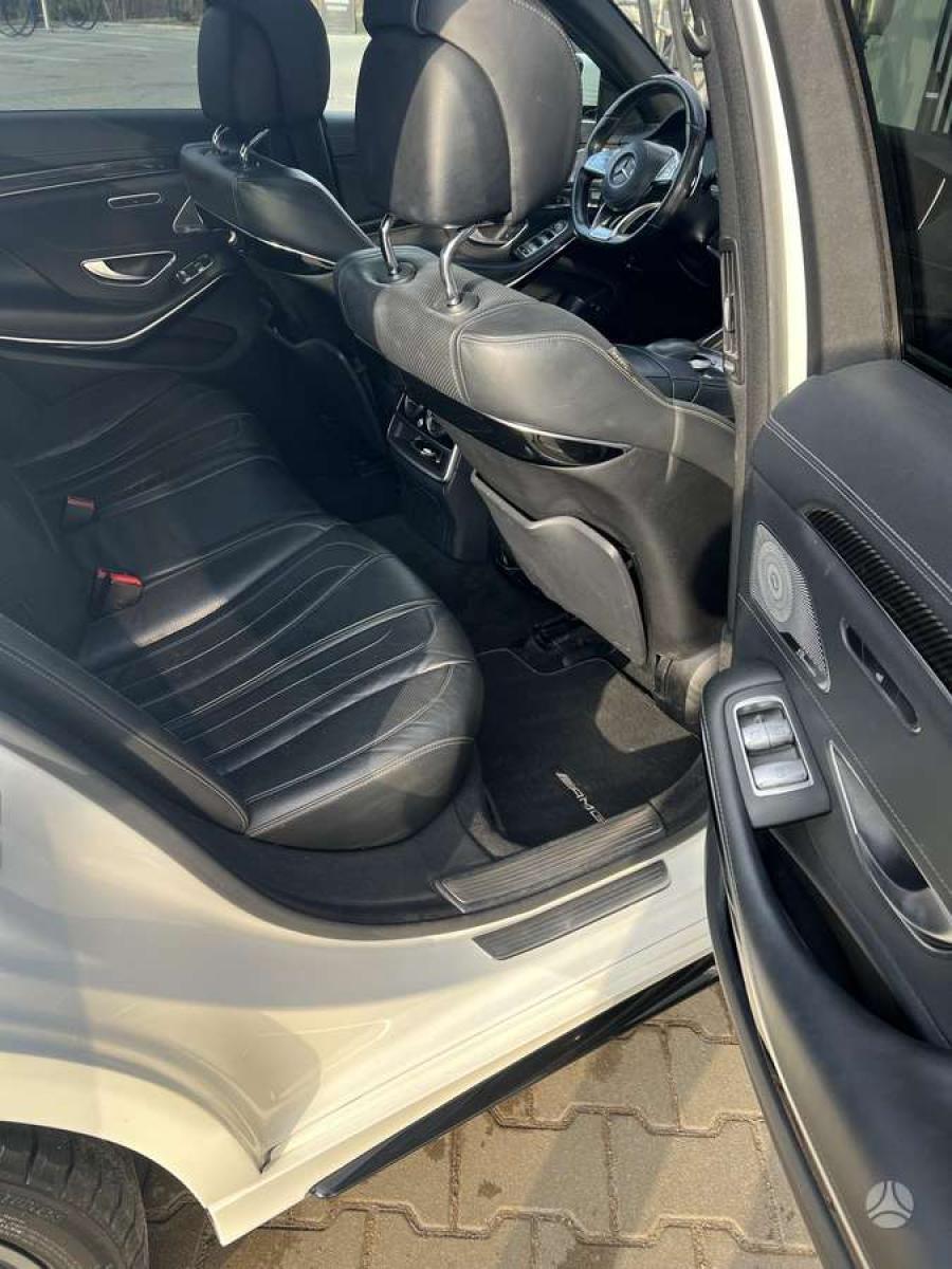 White Mercedes-Benz S 350 2015 in Vilnius, with an engine capacity of 0.00 L and mileage of 300 thousand km for 27000 €, photo 6 on AUTOMOTO.COM.LV