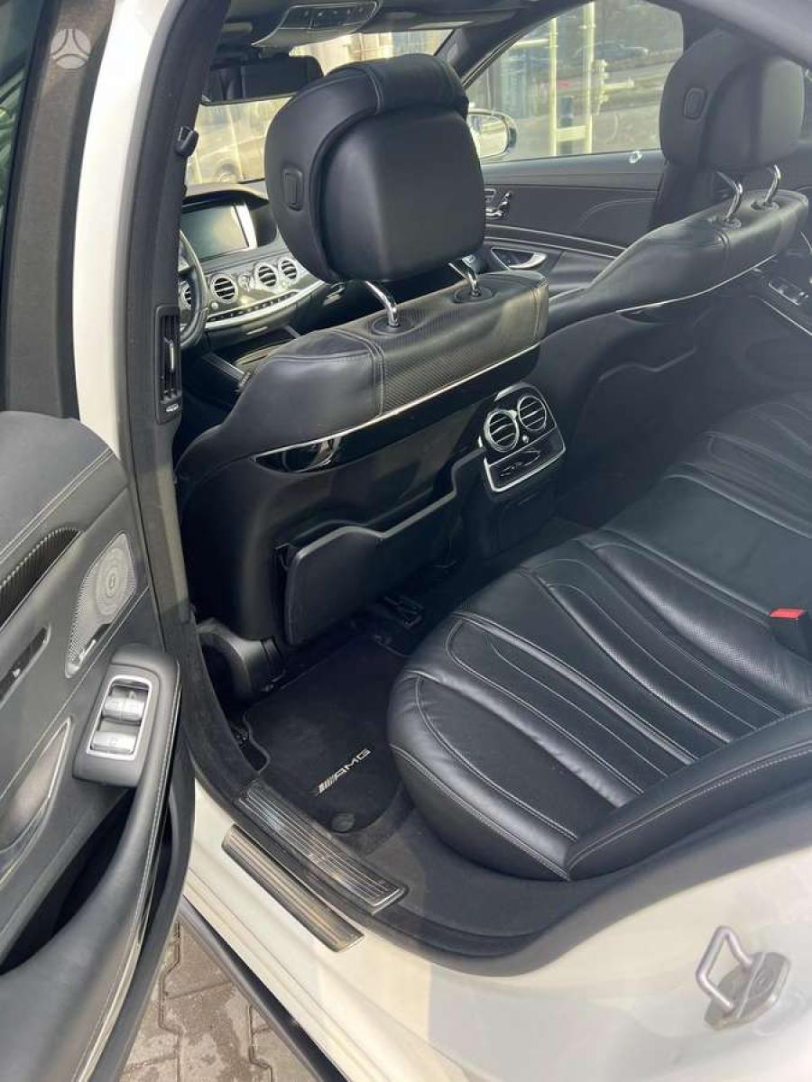 White Mercedes-Benz S 350 2015 in Vilnius, with an engine capacity of 0.00 L and mileage of 300 thousand km for 27000 €, photo 7 on AUTOMOTO.COM.LV