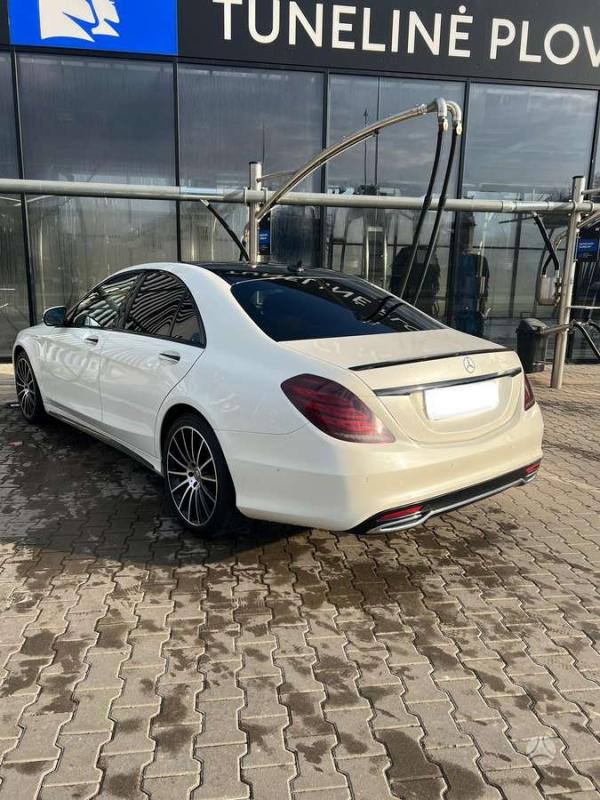 Balts Mercedes-Benz S 350 2015 Viļņa, ar dzinēja tilpumu 0.00 L un nobraukumu 300 tūkst. km par 27000 €, foto 10 vietnē AUTOMOTO.COM.LV