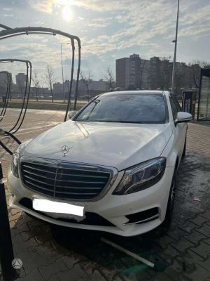 White Mercedes-Benz S 350 2015 in Vilnius, with an engine capacity of 0.00 L and mileage of 300 thousand km for 27000 €, photo 15 on AUTOMOTO.COM.LV