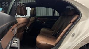 White Mercedes-Benz S 350 2015 in Riga, with an engine capacity of 3.00 L and mileage of 109 thousand km for 29400 €, photo 21 on AUTOMOTO.COM.LV