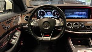 White Mercedes-Benz S 350 2015 in Riga, with an engine capacity of 3.00 L and mileage of 109 thousand km for 29900 €, photo 11 on AUTOMOTO.COM.LV