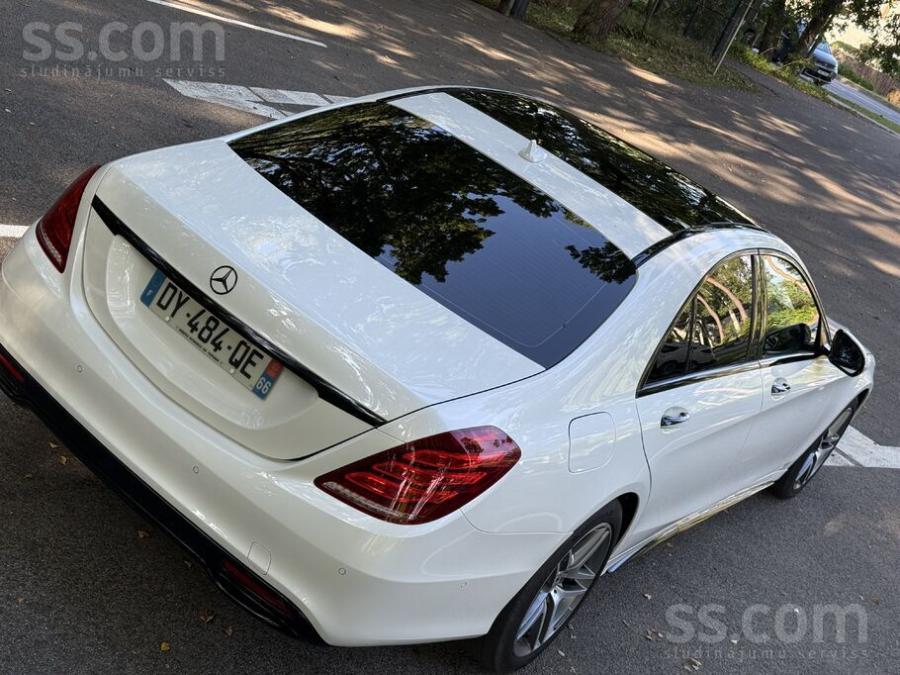 Balts Mercedes-Benz S 350 2015 Rīga, ar dzinēja tilpumu 3.00 L un nobraukumu 242 tūkst. km par 25500 €, foto 9 vietnē AUTOMOTO.COM.LV