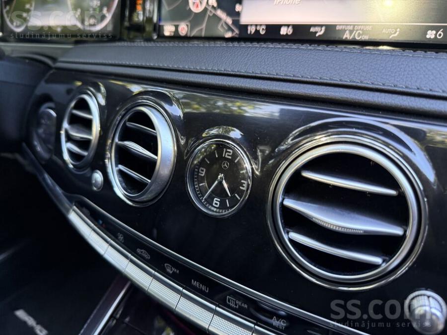Balts Mercedes-Benz S 350 2015 Rīga, ar dzinēja tilpumu 3.00 L un nobraukumu 242 tūkst. km par 25500 €, foto 28 vietnē AUTOMOTO.COM.LV