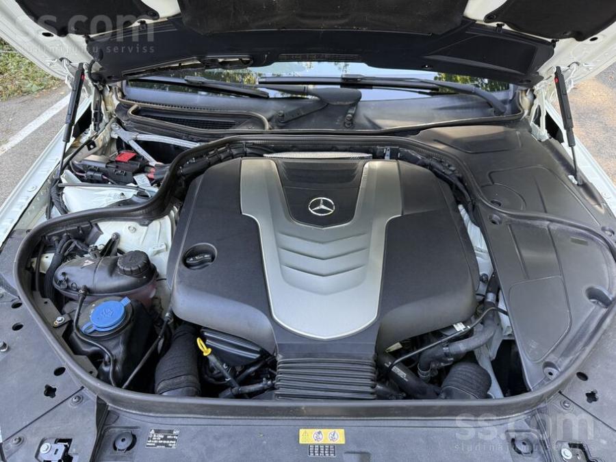 Balts Mercedes-Benz S 350 2015 Rīga, ar dzinēja tilpumu 3.00 L un nobraukumu 242 tūkst. km par 25500 €, foto 36 vietnē AUTOMOTO.COM.LV