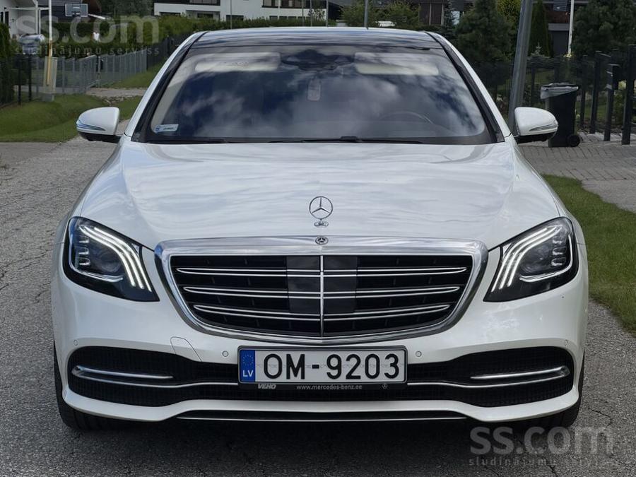 Balts Mercedes-Benz S 350 2017 Valka, ar dzinēja tilpumu 2.90 L un nobraukumu 125 tūkst. km par 41490 €, foto 3 vietnē AUTOMOTO.COM.LV