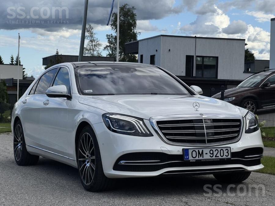 Balts Mercedes-Benz S 350 2017 Valka, ar dzinēja tilpumu 2.90 L un nobraukumu 125 tūkst. km par 41490 €, foto 4 vietnē AUTOMOTO.COM.LV