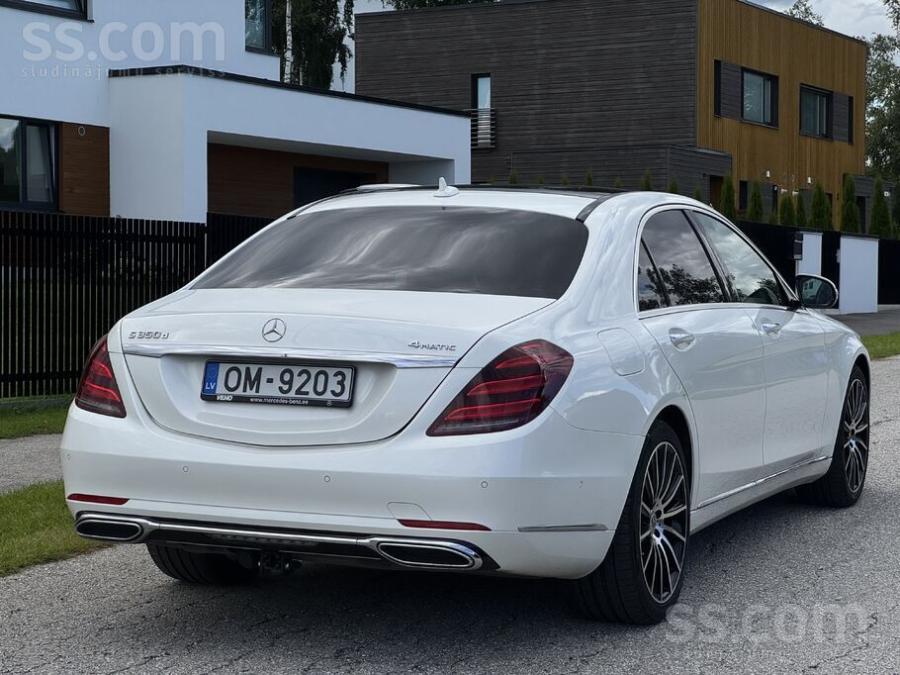 Balts Mercedes-Benz S 350 2017 Valka, ar dzinēja tilpumu 2.90 L un nobraukumu 125 tūkst. km par 41490 €, foto 5 vietnē AUTOMOTO.COM.LV