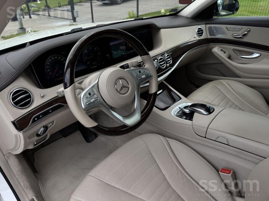 Balts Mercedes-Benz S 350 2017 Valka, ar dzinēja tilpumu 2.90 L un nobraukumu 125 tūkst. km par 41490 €, foto 12 vietnē AUTOMOTO.COM.LV